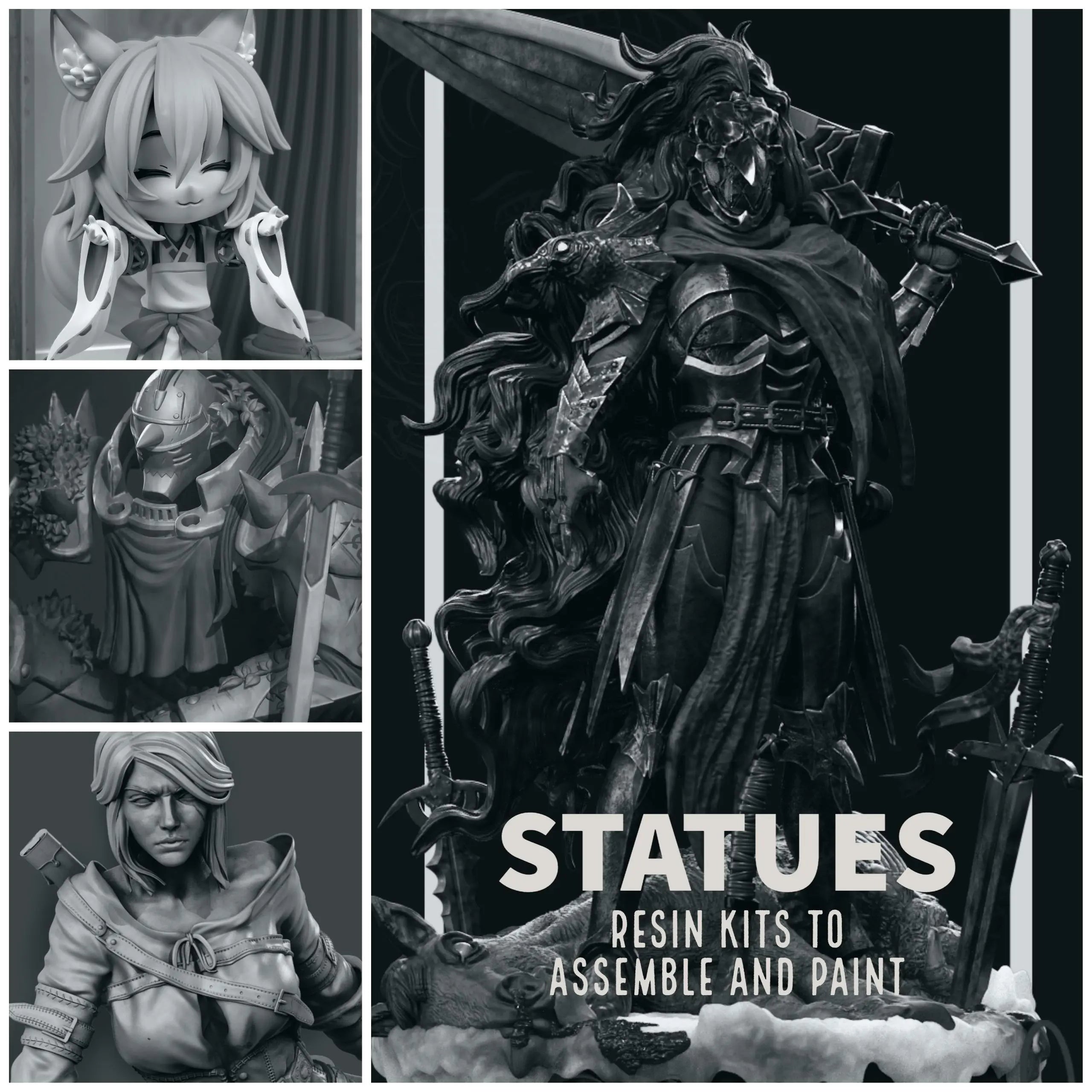 Statues | Tattles Told 3D Statues