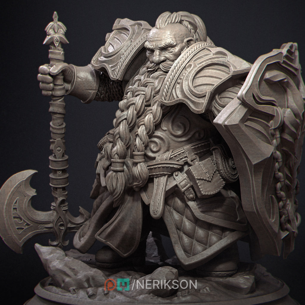 Dwarf Paladin 2025 Update | Tabletop and Display Scales | D&D TTRPG ...