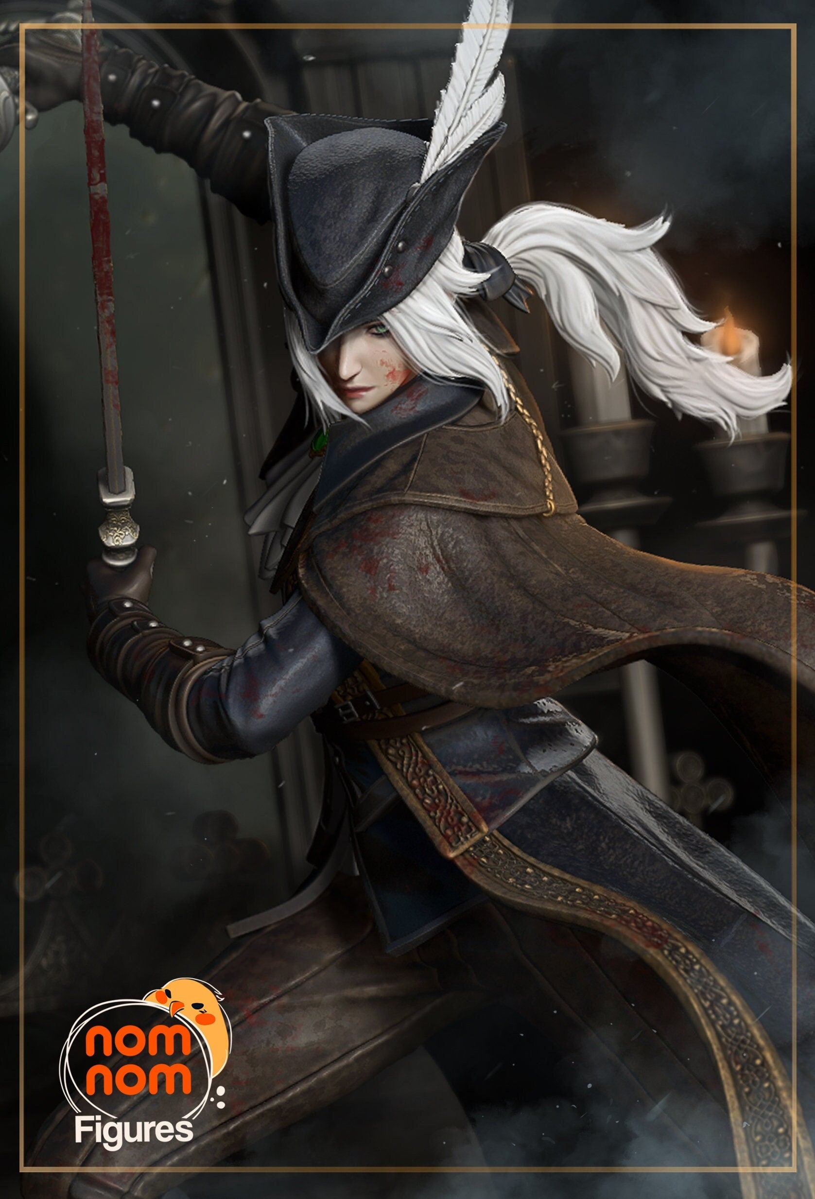 Old Hunter | Resin Garage Kit Figure Video Game Fan Art | Nomnom Figur ...