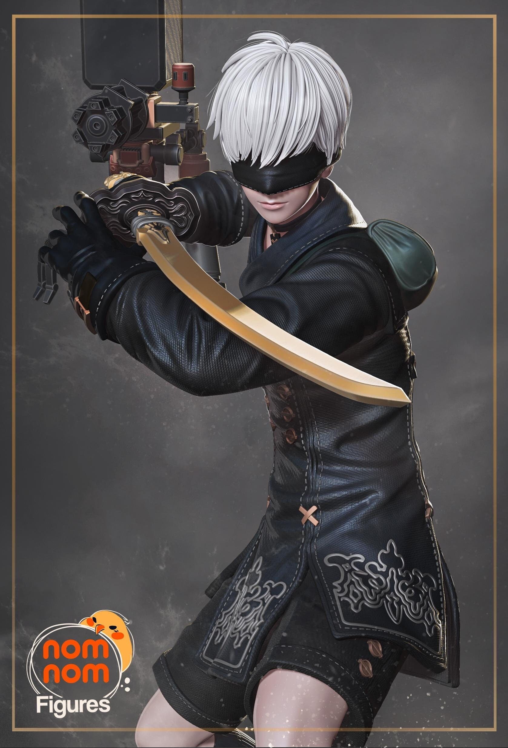 Scanner-Type Android | Resin Garage Kit Figure Game Fan Art | Nomnom ...